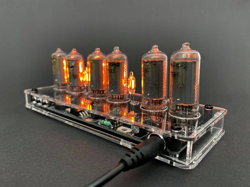 IN-8-2 Nixie Tube Clock KIT - NixieDIY IN-8-2 Nixie Tube Clock KIT