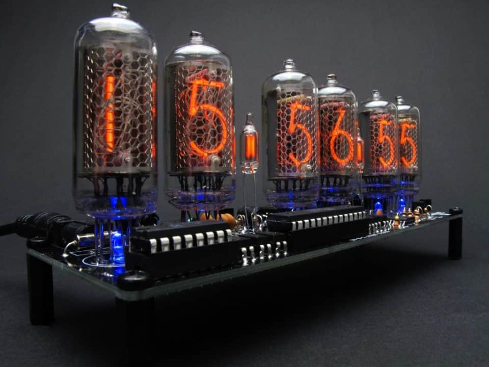 IN-8-2 Nixie Tube Clock KIT - NixieDIY IN-8-2 Nixie Tube Clock KIT