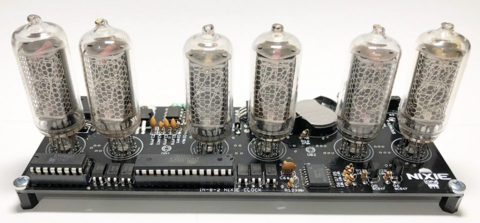 IN-8-2 Nixie Tube Clock KIT - NixieDIY IN-8-2 Nixie Tube Clock KIT