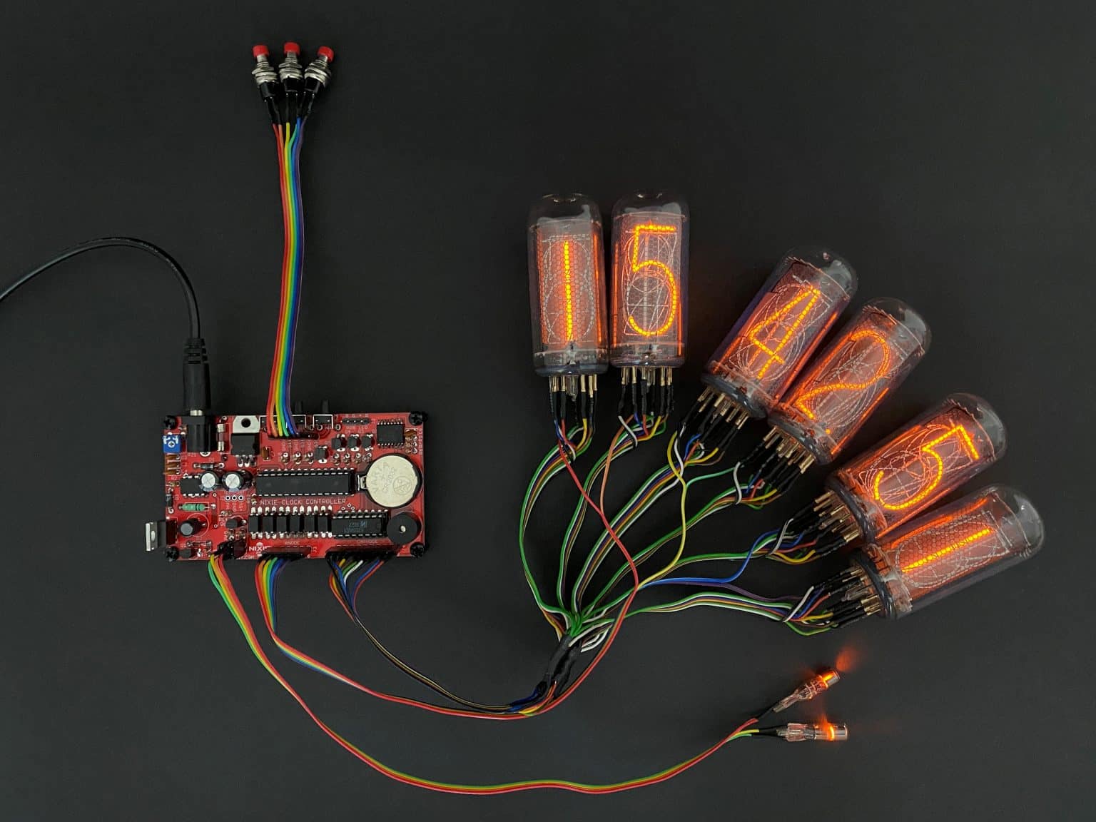 Universal Nixie Tube Clock Controller KIT - NixieDIY